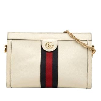 Gucci Sac bandouli&egrave;re vintage doccasion - Femme - Pre-owned - Beige - Taille: ONE Size