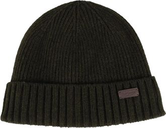 Barbour Klassische Beanie M&uuml;tze f&uuml;r M&auml;nner - - Accessories - Herren - Gr&uuml;n - ONE SIZE