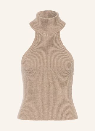 by Aylin Koenig By Aylin Koenig Stricktop Mae Aus Merinowolle beige