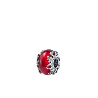 Pandora Charm Verre Murano Magie de No&euml;l Argent 925 - Femme - Accessoires - Rouge - Taille: ONE Size