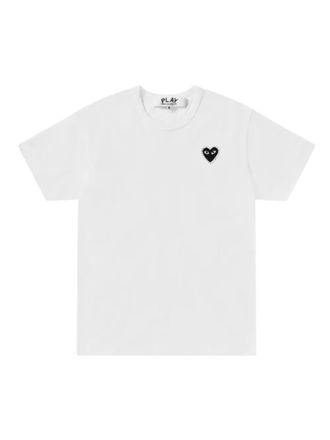 Comme Des Garçons t-shirt à broderies - Blanc