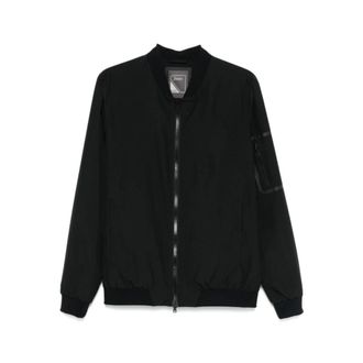 Herno Gef&uuml;tterte Bomberjacke - - Jackets - Herren - Schwarzk - 3XL