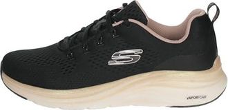 Skechers Femme Vapor Foam Midnight Glimmer Mousse Vapeur, Black Mesh/Rose Gold Trim, 35 EU
