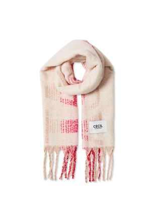 Cecil Damen 5706403 Kuscheliger Schal, Light Sandy beige, Regular