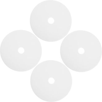 Lurrose 4 Stück Toilettenbürsten Ersatzteile Antiodor Abdeckung für Wc Bürstenköpfe Passend Langlebig Einfach zu Wechseln Geruchsbarriere für Frischen Badekom