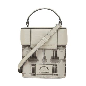 Karl Lagerfeld Rue St-Guillaume Maison Bandouli&egrave;re - Femme - Sacs - Beige - Taille: ONE Size