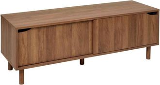 5five Simply Smart Meuble TV 2 Portes Slidy 120cm Marron