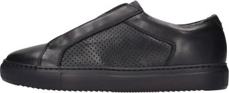 Doucal's Homme, Chaussures, Bleu, Taille: 45 1/2 EU Leather Slip-Ons