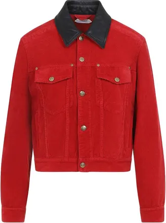 Versace Jeansjacke - Rot