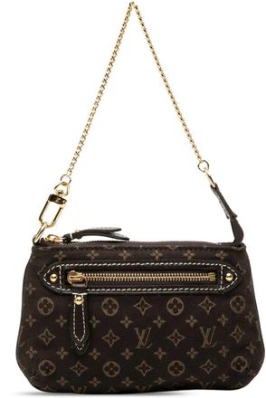 Louis Vuitton Crossbody Bags - Monogram Mini Lin Mini Pochette Accessoires - Gr. unisize - in Braun - f&uuml;r Damen