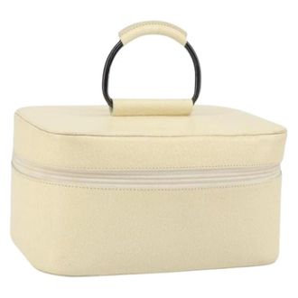 Gucci Pre-owned Vintage Lederhandtasche - - Pre-owned - Damen - Wei&szlig; - ONE SIZE