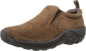 Merrell Jungle Moc Nubuk Herren Slipper, Dark Earth - Gr&ouml;&szlig;e: 50 EU
