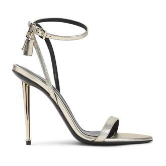 Tom Ford Padlock Pointy Naked Sandal - - Shoes - Damen - Gelb - 40 EU