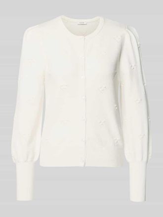 b.young Strickjacke aus Viskose-Mix mit Knopfleiste Modell MANINA