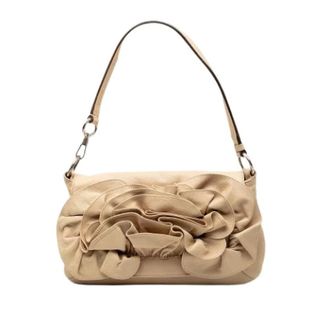 Saint Laurent Sac port&eacute; &eacute;paule Nadja Rose Pre-owned - Femme - Pre-owned - Beige - Taille: ONE Size