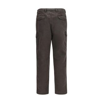 Brunello Cucinelli Cotton Cargo Pants - Brown