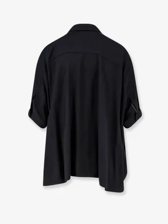 Nude Womens Shirt Black Viscose