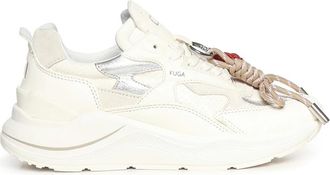 D.A.T.E. D.a.t.e., Femme, Chaussures, Beige, Taille: 40 EU Fuga Animalier Baskets