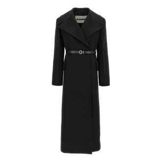 Jil Sander Damen, M&auml;ntel, Schwarzk, SGr&ouml;&szlig;e