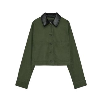 Anine Bing Yuma Jacket - - Jackets - Damen - Gr&uuml;n - XS