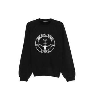 Cole Buxton Logo-print Raglan-sleeve Sweatshirt