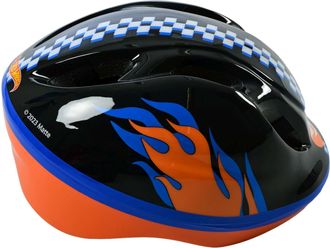 Volare Hot Wheels Fahrradhelm Kinder | Kinderhelm 3 Jahre | Gr. 52-56 | 220g Leicht | Helm | Geschenke f&uuml;r Jungen | Fahrrad Zubeh&ouml;r | Outdoor Spielzeug | Aut