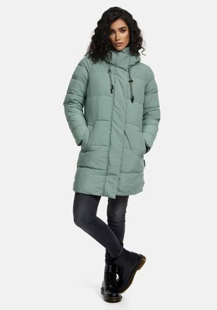 Marikoo Winterjacke MARIKOO Kaituu XVI, Damen, Gr. XXL, gr&uuml;n (smokey mint), Obermaterial: 100% Polyester. Innenseite: 100% Polyester. Futter: 100% Polyester. 