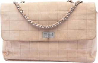 Chanel Sac bandouli&egrave;re vintage Pre-owned - Femme - Pre-owned - Beige - Taille: ONE Size