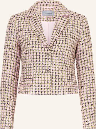 More & More More & More Kastenjacke Aus Boucl&eacute; rosa