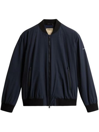 Woolrich veste bomber Matt Stretch - Bleu