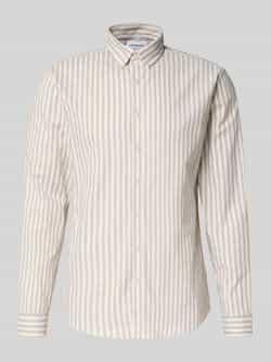 Lindbergh Relaxed Fit Freizeithemd mit Button-Down-Kragen