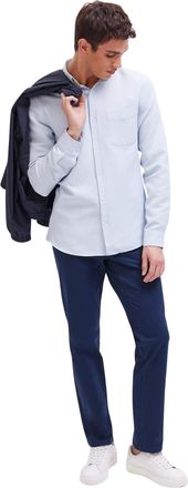 DeFacto Herren Chino Hose - Stilvolle und Bequeme Herrenhose - Klassische Chino-Hosen f&uuml;r einen modischen Look und h&ouml;chsten Navy 34-30