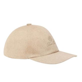 Loro Piana unisex, Accessoires, Beige, Taille: XL Casquette de baseball en cachemire - Storm System