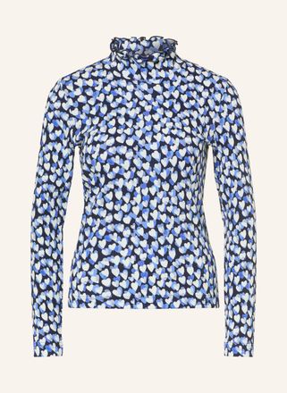 Lilienfels Lilienfels Longsleeve Mit R&uuml;schen blau