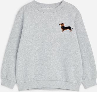 Arket Frottee-Sweatshirt -Grau