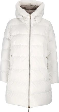 Moorer Klie-STP Jacket - - Coats - Damen - Wei&szlig; - S