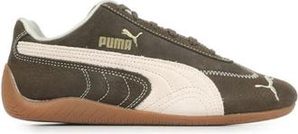 Puma Speedcat Wine C Racetrack Ins Street Low Icon Baskets pour femme, Marron/blanc, 40.5 EU