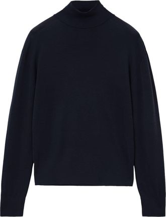 Christophe Lemaire Pullover mit Stehkragen - Schwarz