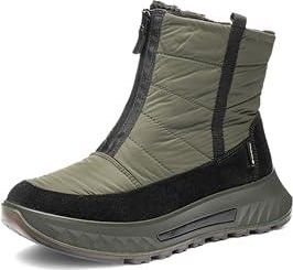 Ara Femme St.Moritz-GTX Bottine, Noir Fango, 37.5 EU Large