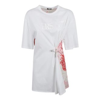 Versace Damen, Oberteile, Wei&szlig;, SGr&ouml;&szlig;e