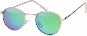 styleBREAKER Sonnenbrille Sonnenbrille Pantobrille rund