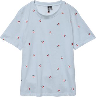 Vero Moda Vmpaulina AOP Ss T-Shirt Ga JRS Noos