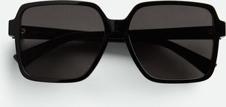 Bottega Veneta Lunettes De Soleil Carr&eacute;es Soft - Bottega Veneta