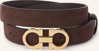 Ferragamo Ferragamo Lederg&uuml;rtel braun