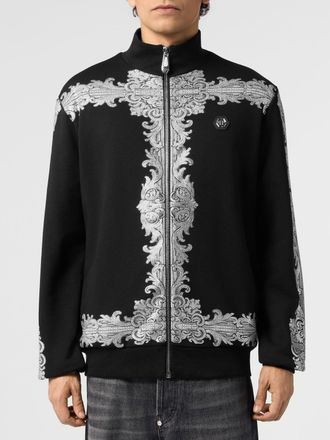 Philipp Plein Baroque Stones Rei&szlig;verschluss-Sweatshirt von mit Barockdruck