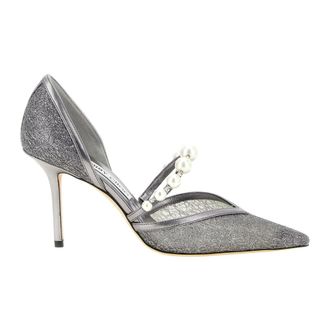 Jimmy Choo London Aurelie 85 Pumps - - Shoes - Damen - Grau - 40 EU