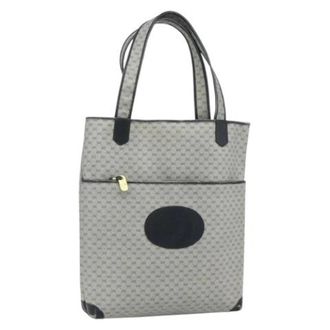 Gucci Pre-owned Vintage Leder Tote Bag - - Pre-owned - Damen - Grau - ONE SIZE