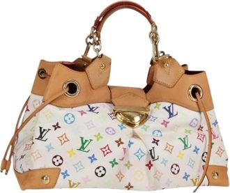 Louis Vuitton Sac cabas Monogram Multicolore Vintage Pre-owned - Femme - Pre-owned - Blanc - Taille: ONE Size