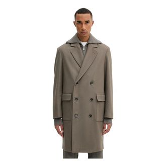 Barena Zweireihiger Mantel - - Coats - Herren - Beige - L