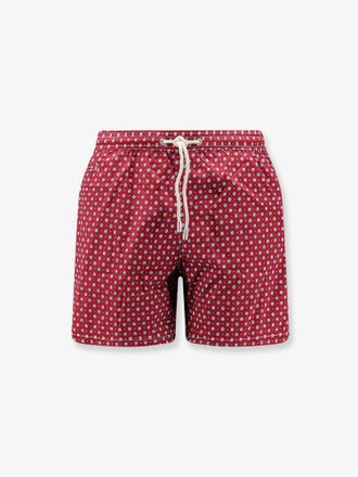 MC2 Saint Barth Nylon swim shorts with all-over micro pattern - MC2 SAINT BARTH - gender_Man